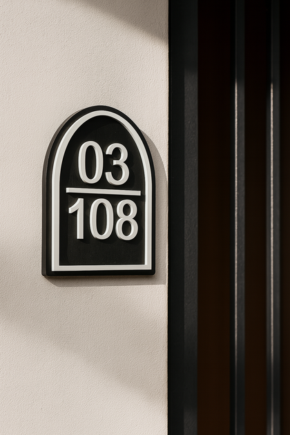 Buy Home/House Unit Number Plate Singapore – Nahl Gifts