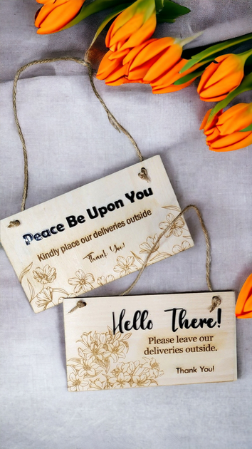 Delivery Signages – Nahl Customised Gifts